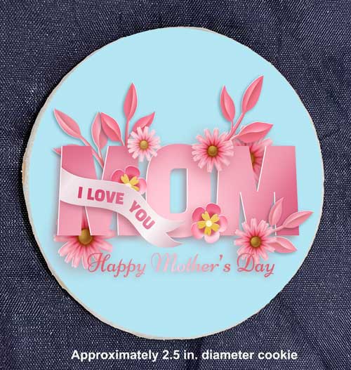 Printed MOM Cookies No. 2 | Sugar and Bake Store
